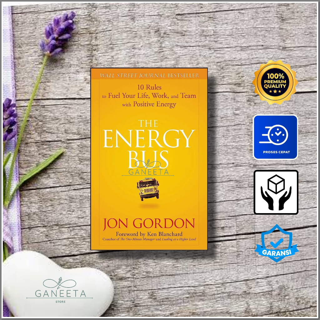 The Energy Bus โดย Jon Gordon - เวอร์ชั่นภาษาอังกฤษ | Shopee Thailand
