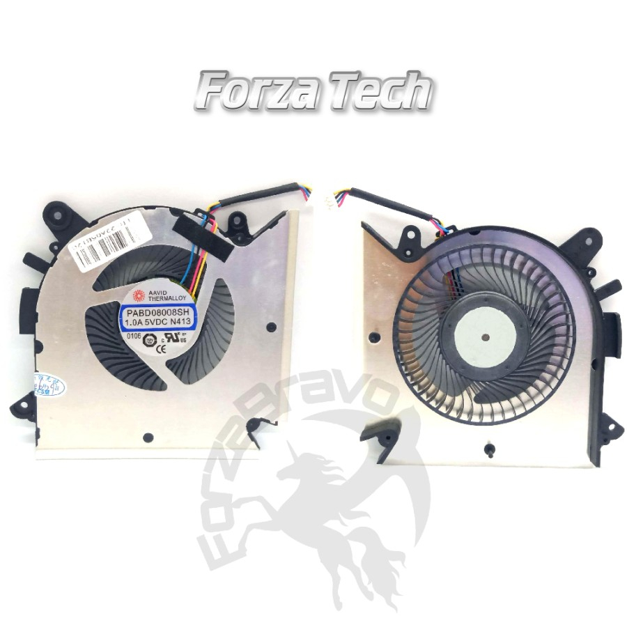 พัดลมใหม่สําหรับ MSI GF63 8RC 8RD MS-16R1 MS-16R2 PABD008SH N413 ซ้าย ...