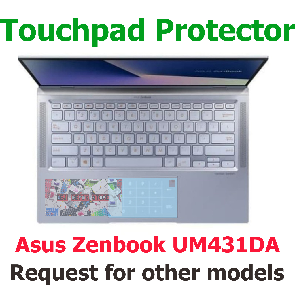 ทัชแพด Trackpad ป้องกัน Asus Zenbook UM431DA | Shopee Thailand