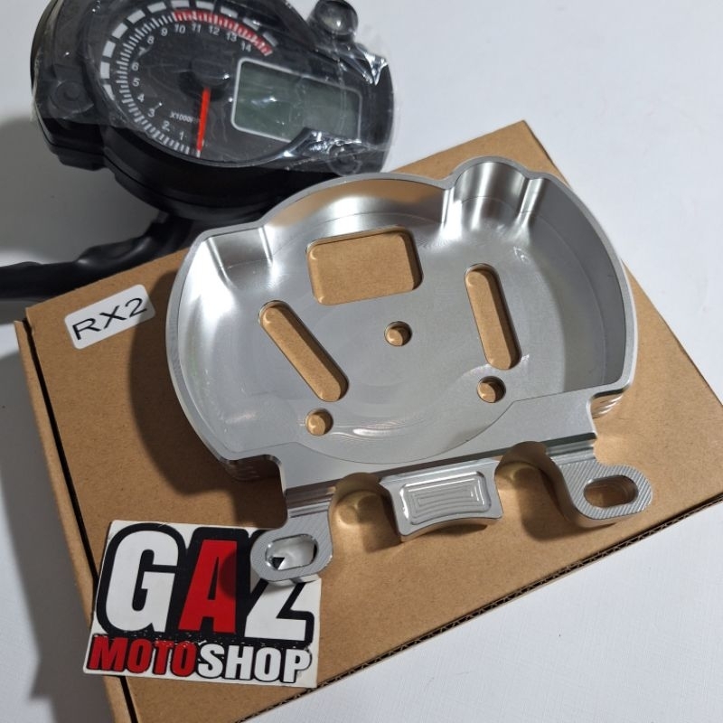 KOSO RX2N SPEEDOMETER PANGKON IMPORT FULL CNC KOSO RX2 N SPIDO HOLDER ...