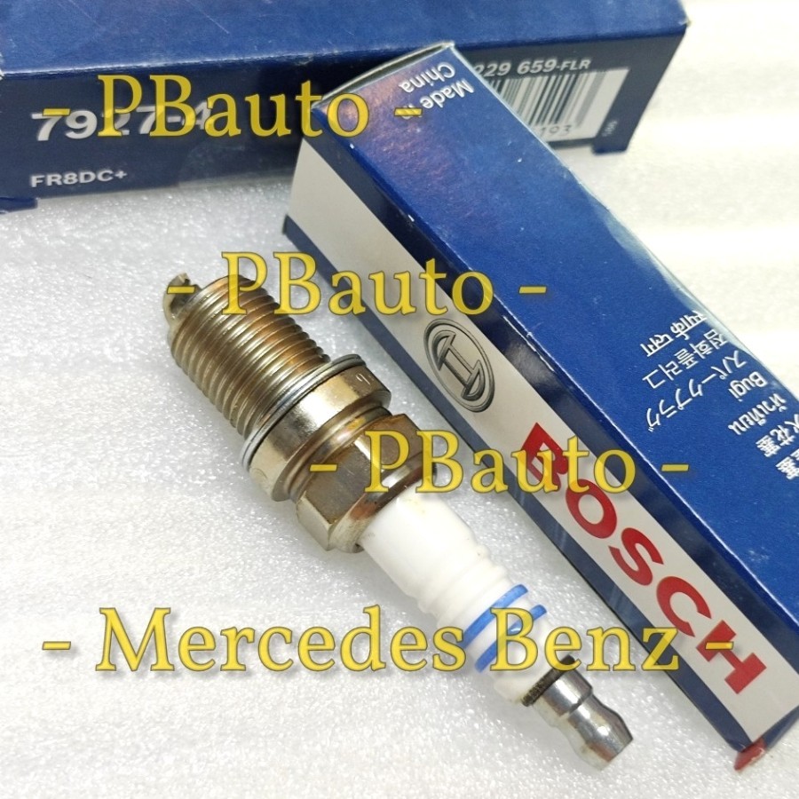 หัวเทียน FR8DC+ BOSCH/m111 m104 C180 C200 E320 สําหรับ Mercedes benz ...