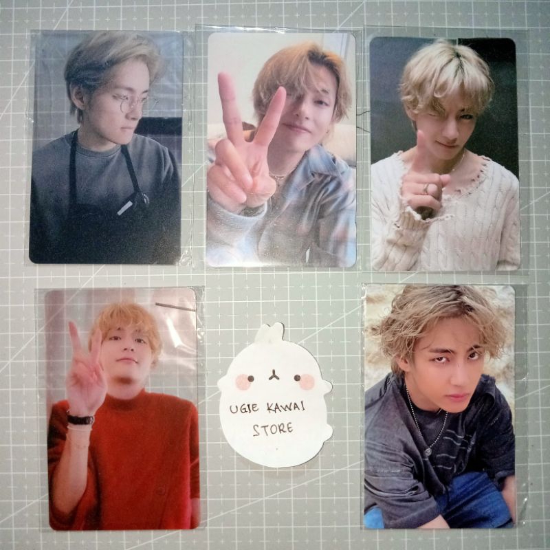โฟโต้การ์ด PVC อัลบั้ม Layover V BTS Taehyung | Shopee Thailand