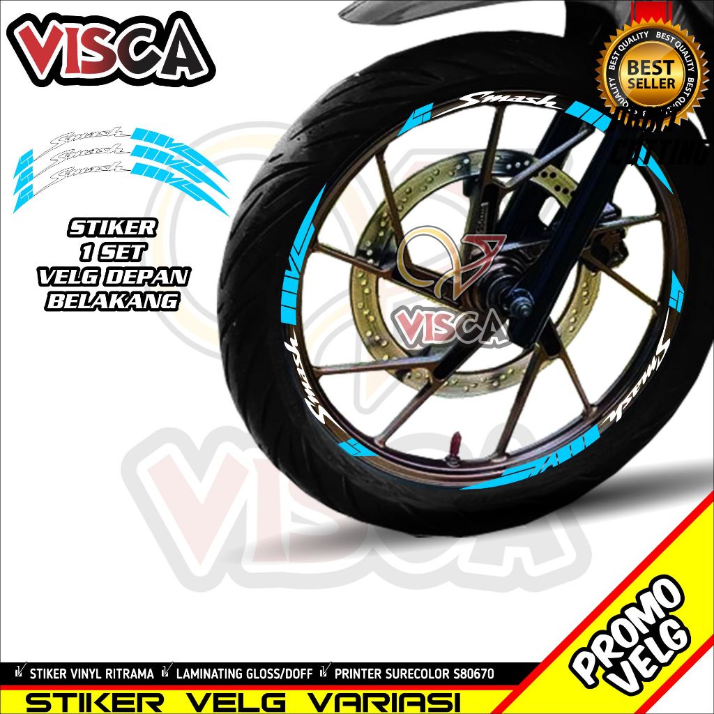 ขอบรถจักรยานยนต ์ รายการสติกเกอร ์ Smash Rim สติ ๊ กเกอร ์ Smash รูปแบบ ...