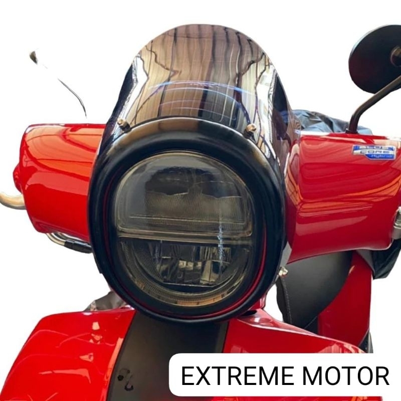 Hitam fazzio mini visor หรือ yamaha fazzio hat visor หรือ clear rin ...