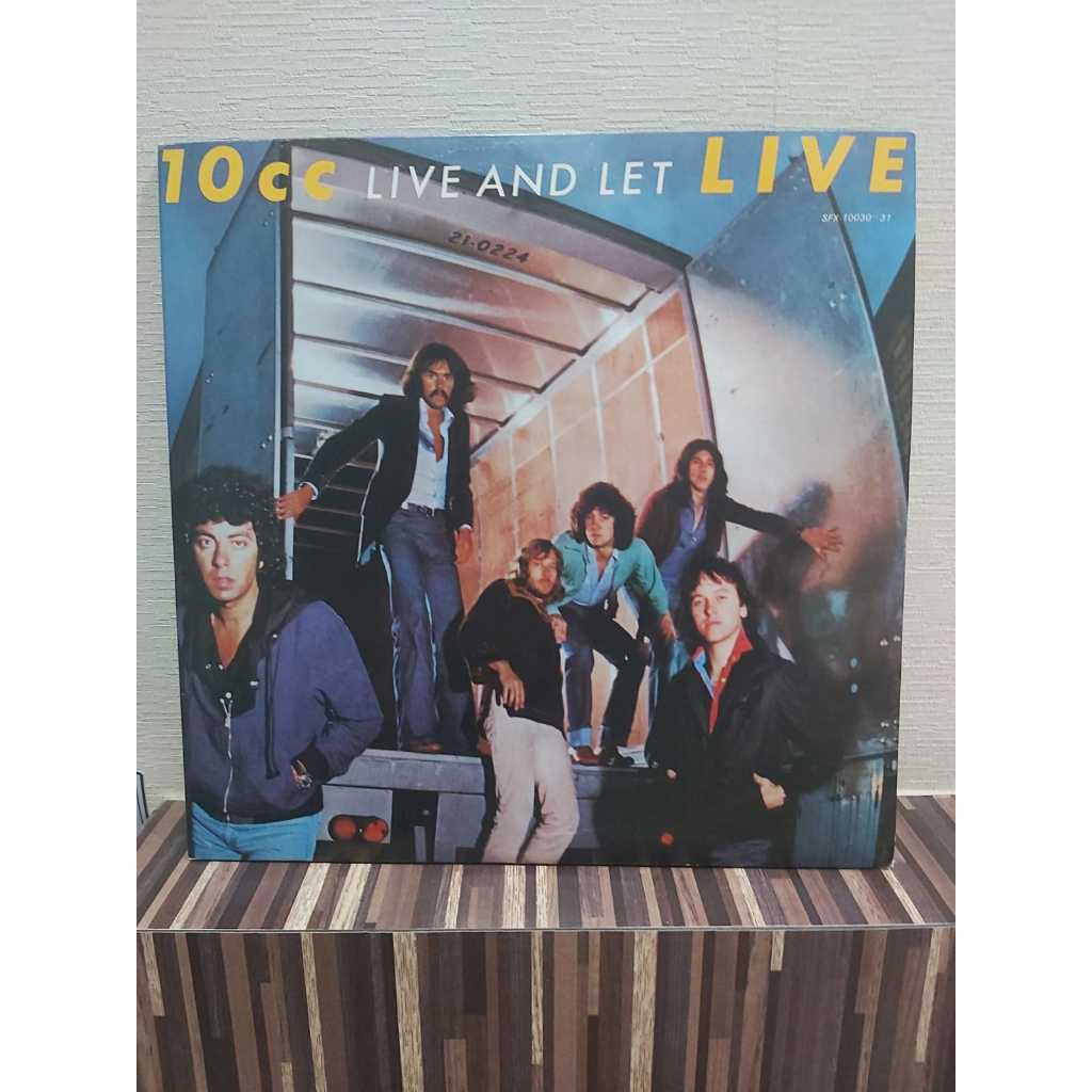 แผ่นไวนิล LP 10cc - Live and Let Live (JAPAN PRESS) | Shopee Thailand
