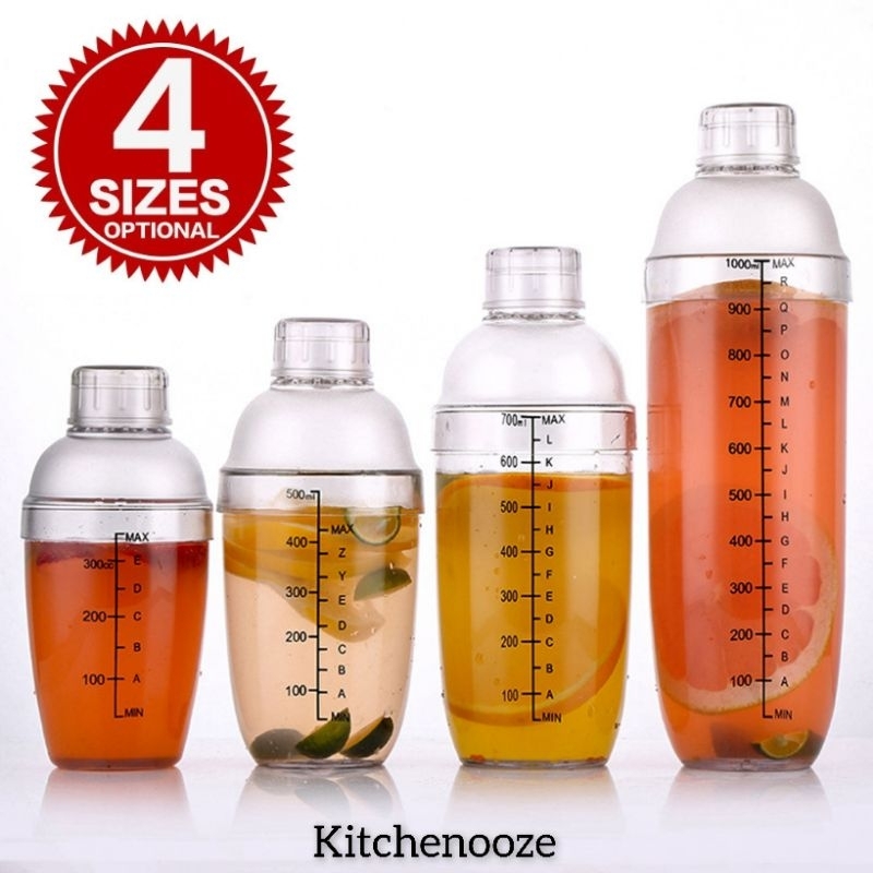 อะคริลิค FOODGRADE PC COCKTAIL SHAKER I THICK พลาสติก BEVERAGE WHETHER ...