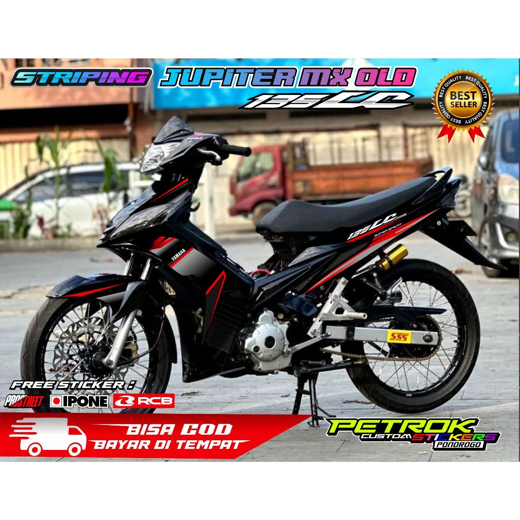 VARIATIONS YAMAHA JUPITER MX OLD 135 LC / สติ๊กเกอร์ LIST OLD YAMAHA ...
