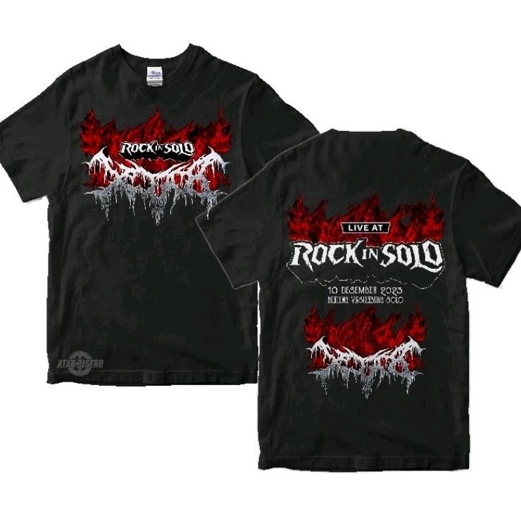 เสื้อยืด xtab - LIVE AT ROCKIN SOLO 2023 เสื้อยืดเสื้อยืดวงโลหะ xtab ...