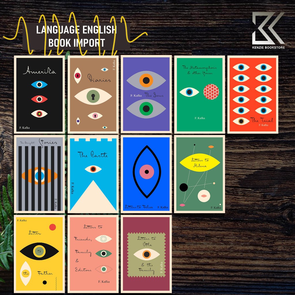 The Schocken Kafka Library (หนังสือ 12 เล่ม เป็น Milena, The ...