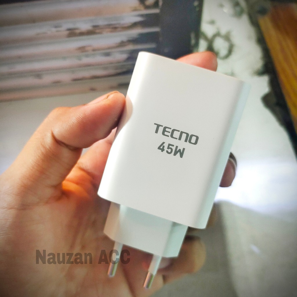 อะแดปเตอร์ Tecno POVA 4 PRO Fastchargeing 45W ต้นฉบับดั้งเดิม | Shopee Thailand