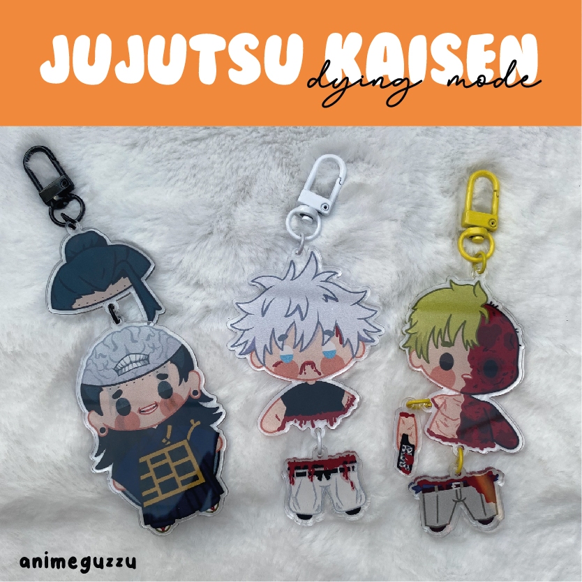 อะนิเมะ GUZZU JUJUTSU KAISEN DYING พวงกุญแจแฟชั่น - GOJO | Shopee Thailand