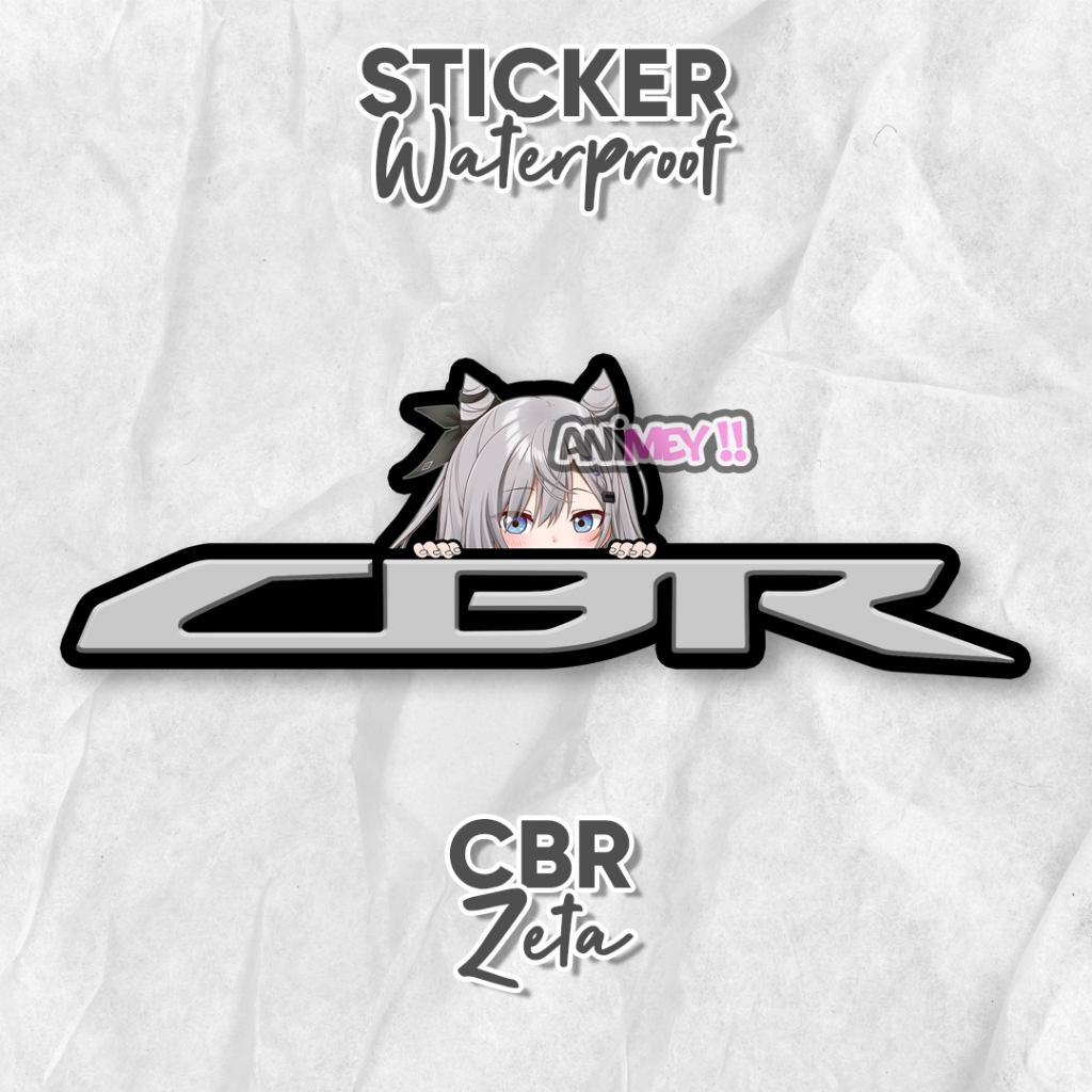สติกเกอร์โลโก้ Vestia Zeta CBR กันน้ํา ลายการ์ตูนอนิเมะ | Shopee Thailand สติกเกอร์โลโก้ Vestia Zeta CBR กันน้ํา ลายการ์ตูนอนิเมะ | Shopee Thailand