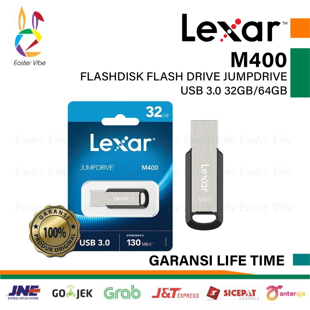 Lexar M400 แฟลชไดรฟ์ USB 3.0 32GB 64GB | Shopee Thailand