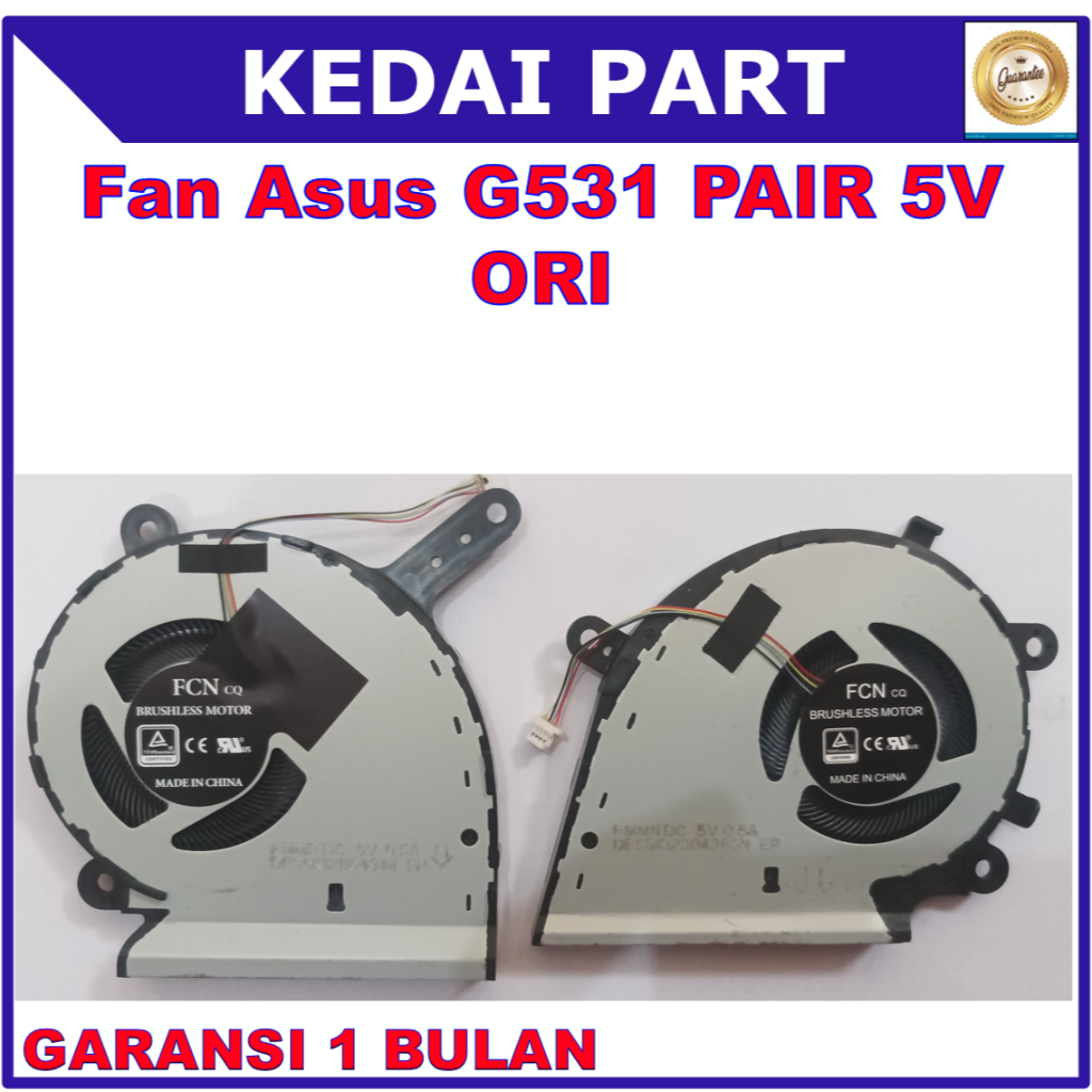 พัดลม Asus ROG Strix G531 G531G G531GD G531GT G531GU G531GW G512 G512LV ...