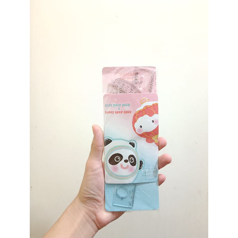 Mimi ACC ชุดไม้บรรทัด ตัวละคร MOTIF ATK 1 ชุด | Shopee Thailand