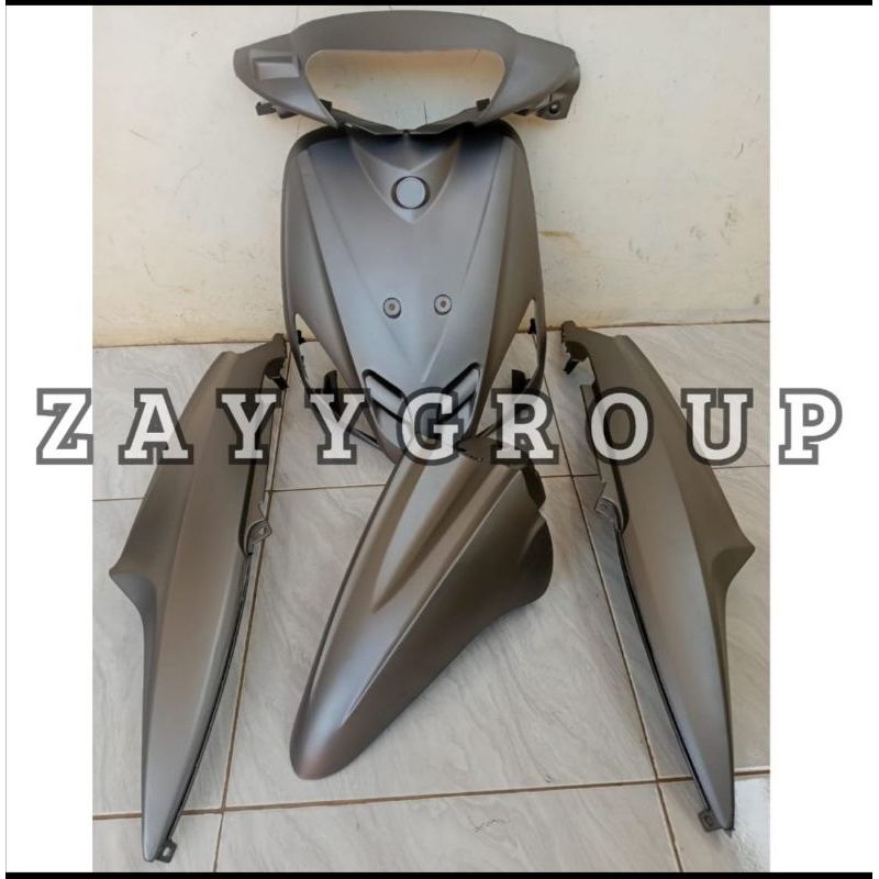 ผ ้ าคลุมทั ้ งตัว Smooth Glossy Grey Yamaha Mio Sporty | Shopee Thailand