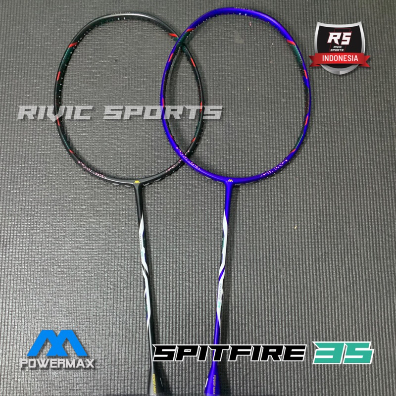Powermax SPITFIRE 35 33LBS Power Max Racket ไม้แบดมินตันต้นฉบับ 100% ...