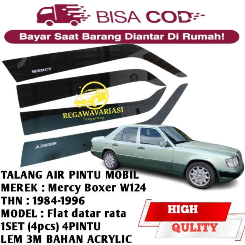 Mercy Boxer W124 รางน้ํารถ 1984-1996 รุ่นแบน | Shopee Thailand