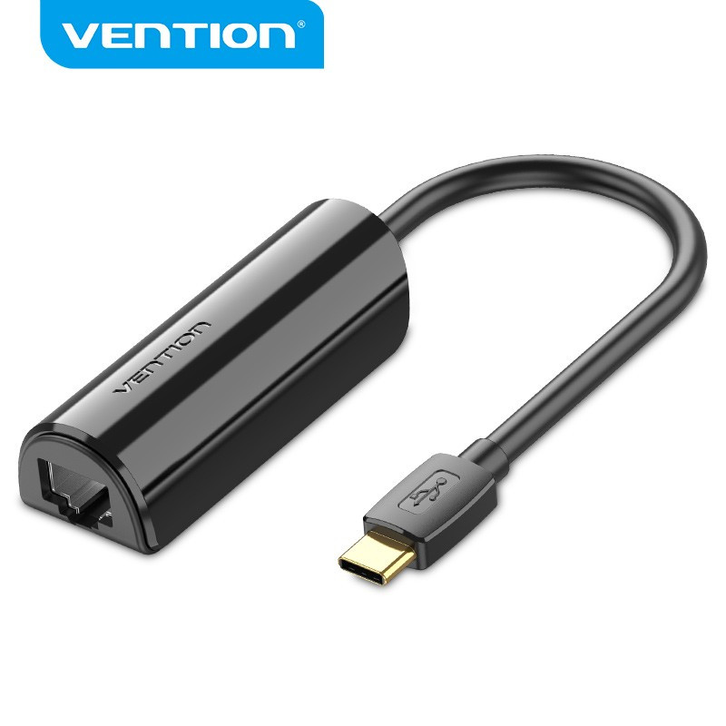 Vention USB Type C เป็น LAN RJ45 อีเธอร์เน็ตกิกะบิต 10/100Mbps - CFA ...