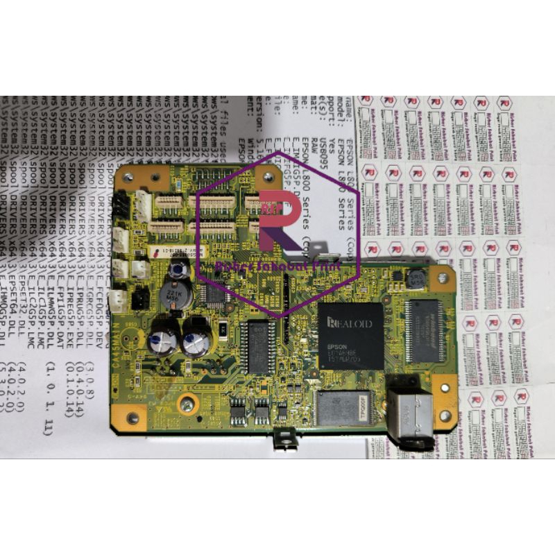 เมนบอร์ดเครื่องพิมพ์ Epson L800 พร้อมถอดออกจากหน่วย | Shopee Thailand