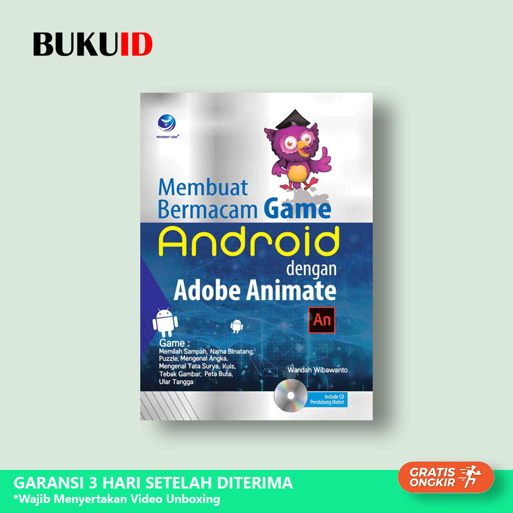 หนังสือทําเกม Android ต่างๆ พร้อม Adobe Animite + cd - Original ...