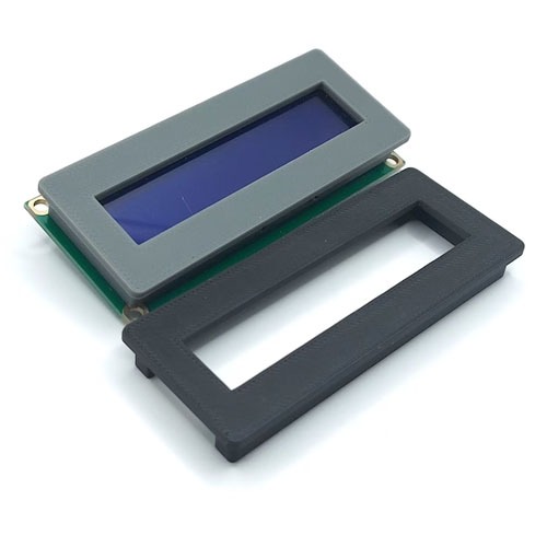 กรอบ LCD 16x2 Bezel Case Casing Holder BOX Panel 16 x 2 i2c Arduino ...