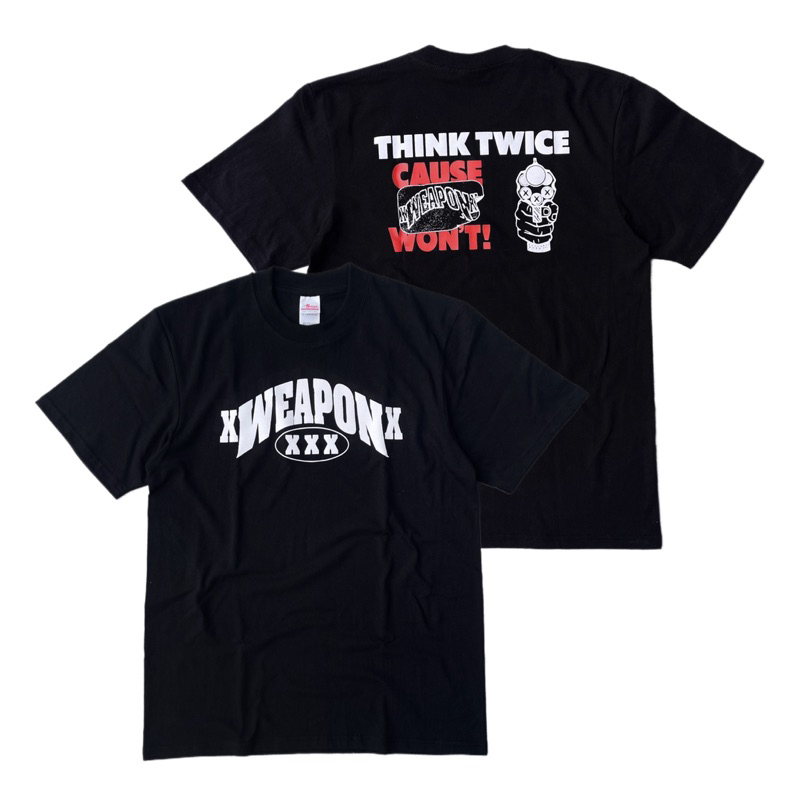 เสื้อยืดวง XWEAPONx - THINK TWICE | Shopee Thailand