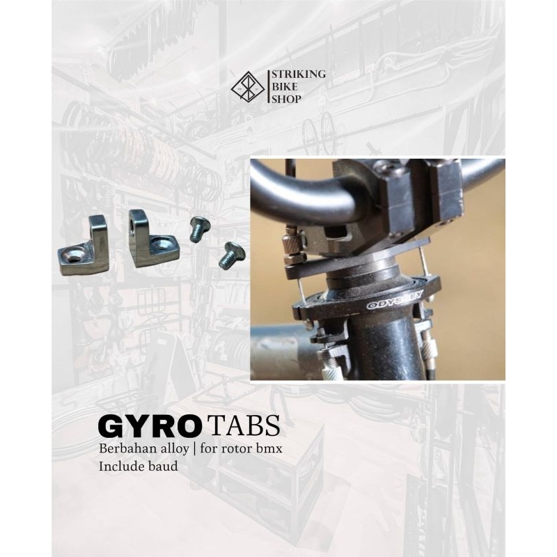 Gyro TABS ROTOR BRAKE INTEGRATED BMX Bike | Shopee Thailand
