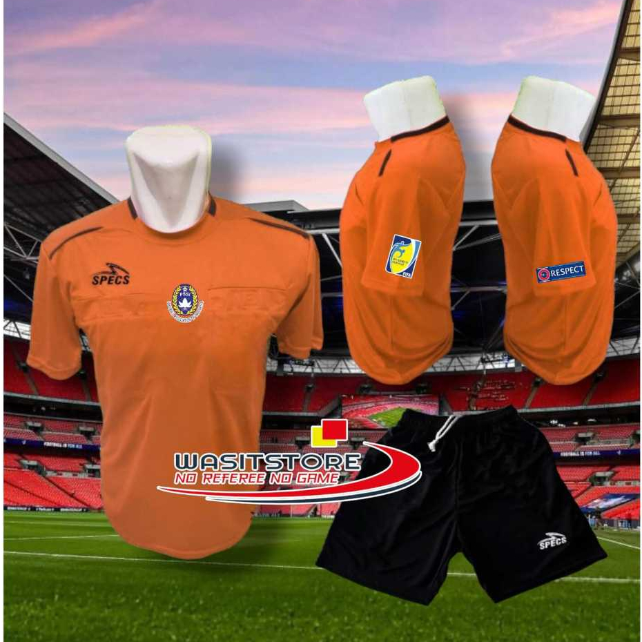 ชุดผู้ตัดสิน League 1 2019 ขนาดใหญ่ (หน้าอก PSSI - แขนเล่นคู่ & RESPECT ...