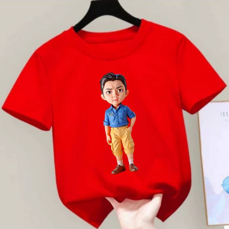 เสื้อยืด ลาย Major Teddy Viral สําหรับเด็กอายุ 2-10 ปี | Shopee Thailand