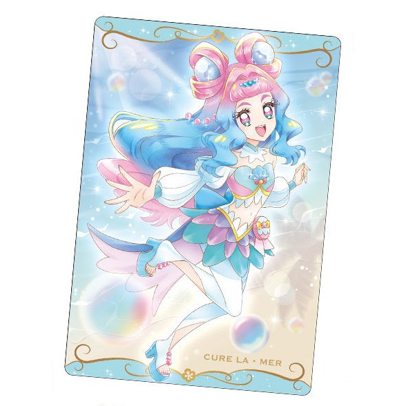 Cure La Mer Precure Card Wafer 3 Tropical Rouge Pretty Cure Bandai ...