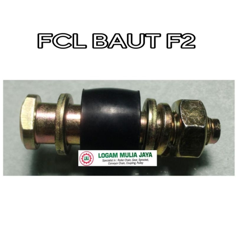 Complete F2 NUT BOLT ยาง BOLT F2 FCL F2 CLUTCH BOLT FCL COUPLING F2 F-2 BOLT | Shopee Thailand
