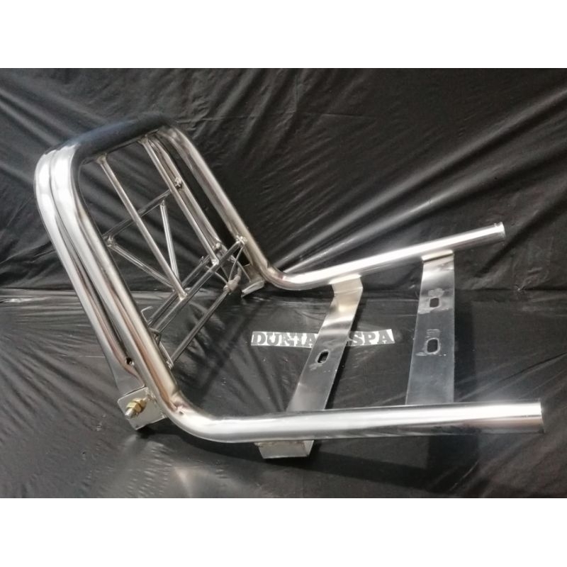 Vespa super sprint Px series New Px Spartan Stirrup Rear Rack | Shopee ...