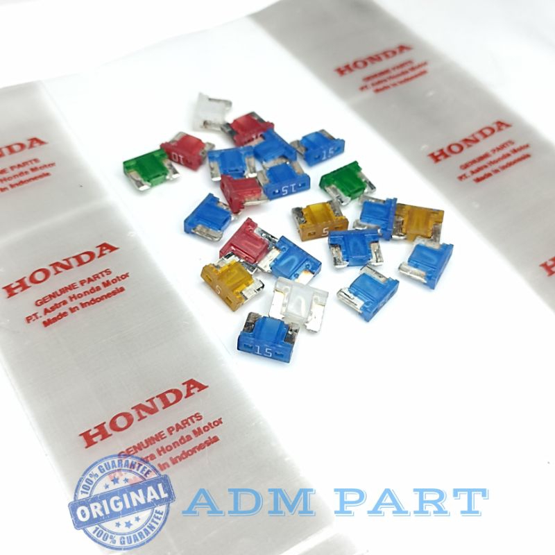 Putih HIJAU MERAH ฟิวส์ไฟ led 160 adv 160 vario 160mws 5A Red 10A Blue ...
