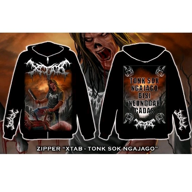 ซิป XTAB / HOODIE JACKET XTAB - TONK SOK NGAGO / ZIPPER BAND METAL XTAB ...