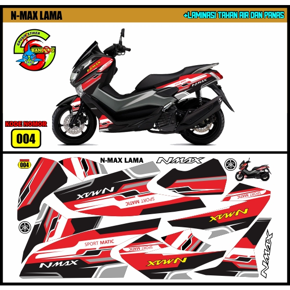 แถบ NMAX เก่า / OLD NMAX striping Sticker / OLD NMAX striping Sticker ...