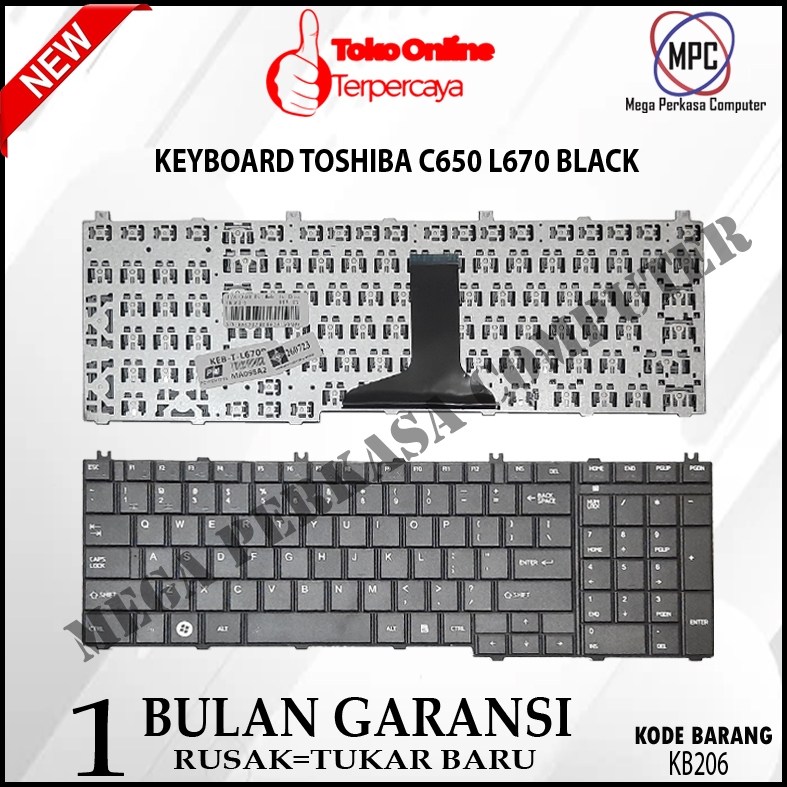 คีย์บอร์ด Toshiba C660 C665 C650 C655 C660 L650 L655 L670 L755 | Shopee Thailand