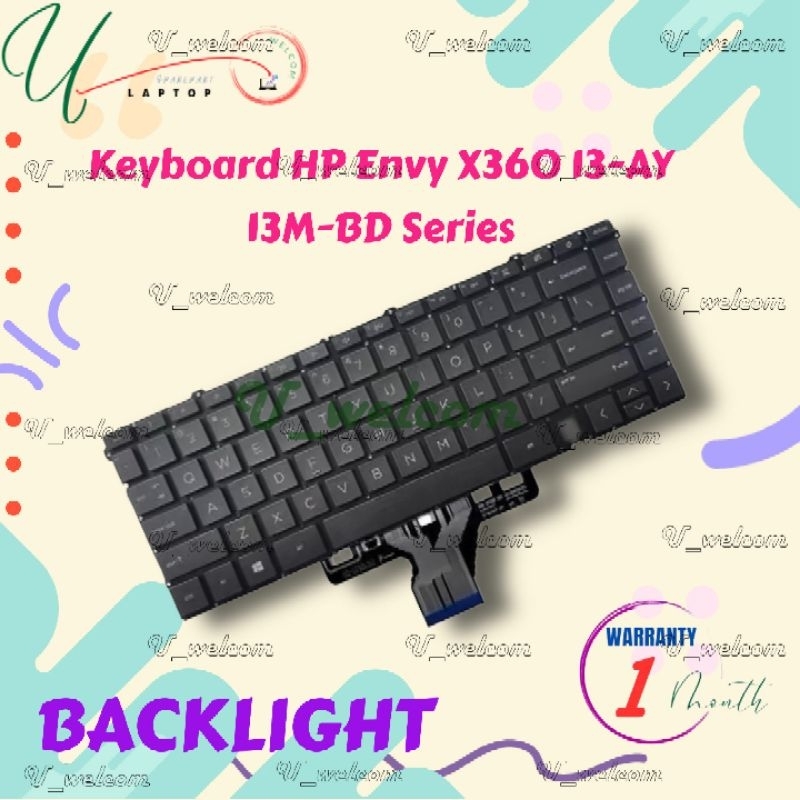 คีย์บอร์ด HP ENVY X360 13-BA 13T-BA TPN-C147 13-BD 13-AY TPN-C145 13-AY0055AU TPN-C147 | Shopee ...