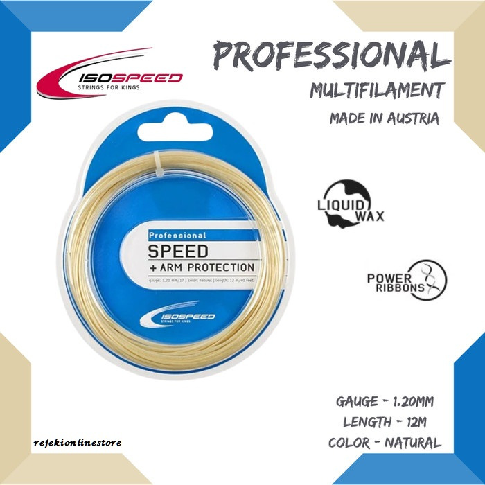 ต้นฉบับ ISOSPEED PROFESSIONAL TENNIS STRINGS SET 1.20 MM | Shopee Thailand