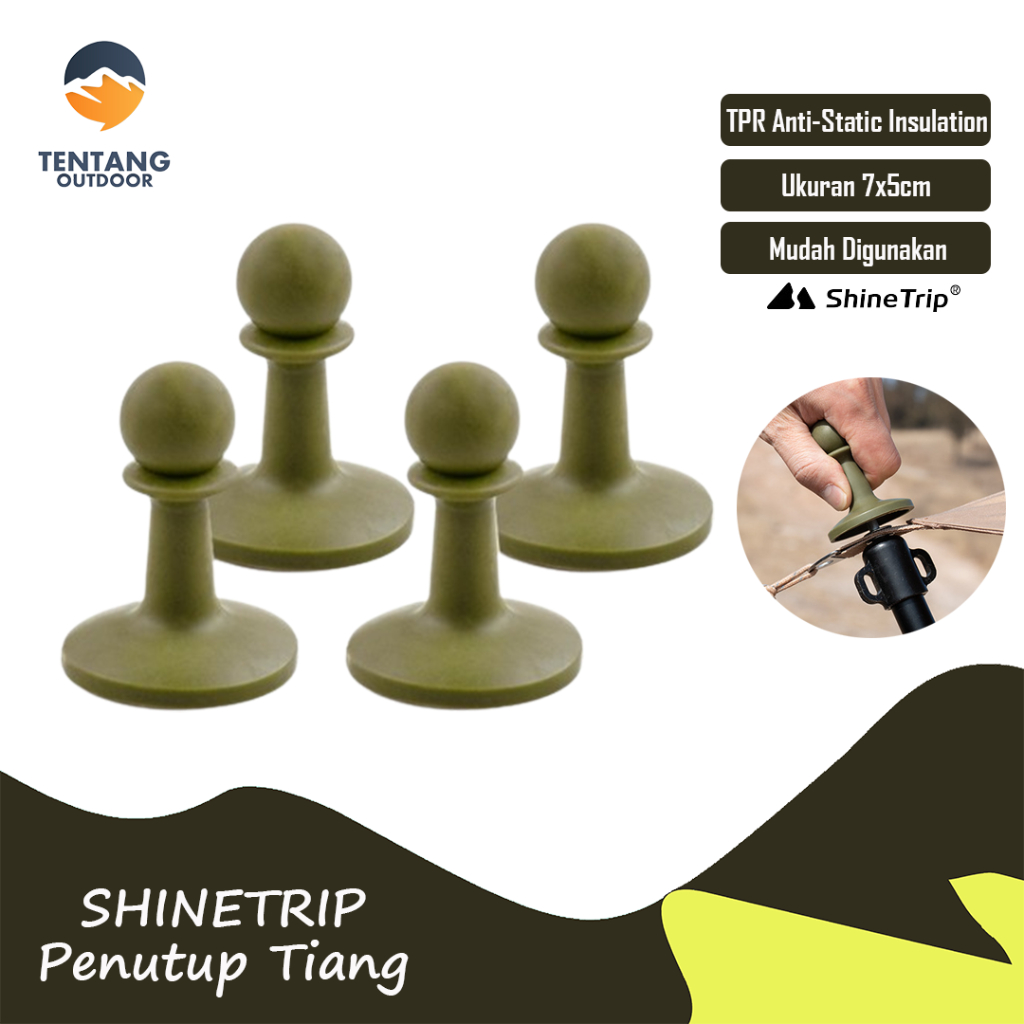 Tenda Shinetrip ฟลายชีท เสาคลุมเต็นท์ หลังคา ตั้งแคมป์ เดินป่ากลางแจ้ง ...
