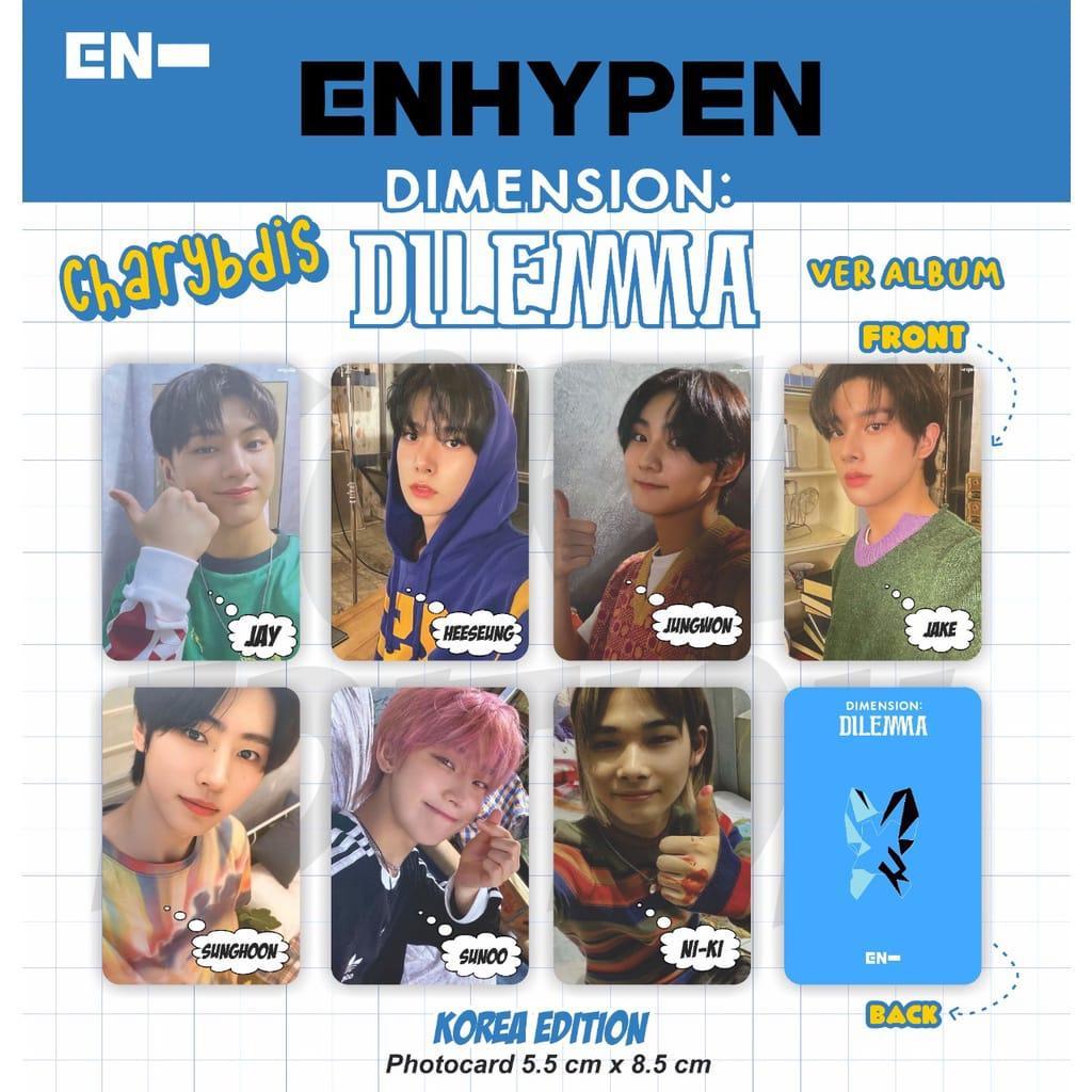 โฟโต้การ์ด Premium ENHY PEN Dilemma Charybdis 2022 Unofficial Kpop ...