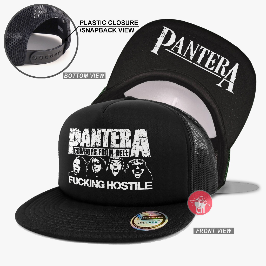 Pantera Snapback / Trucker Hat / Net Hat / Trucker Hat / Trucker Cap ...