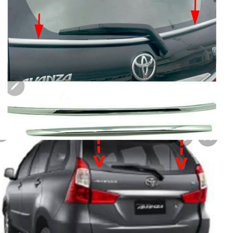 รายการกระจกประตูหลังสําหรับโตโยต้าทั้งหมด ใหม่ avanza / veloz / xenia ...