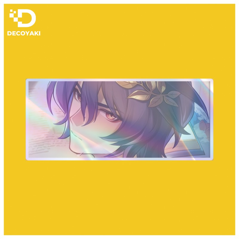 Dr Ratio Honkai Star Rail Hologram Slap Sticker, Dr Ratio Honkai Star ...