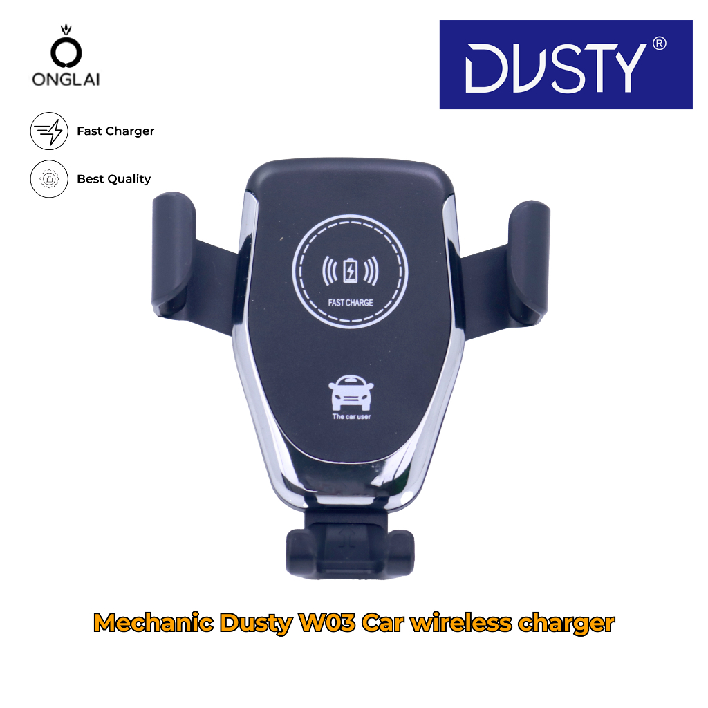 Mechanic Dusty W03 เครื่องชาร์จไร้สายในรถยนต์ | Shopee Thailand