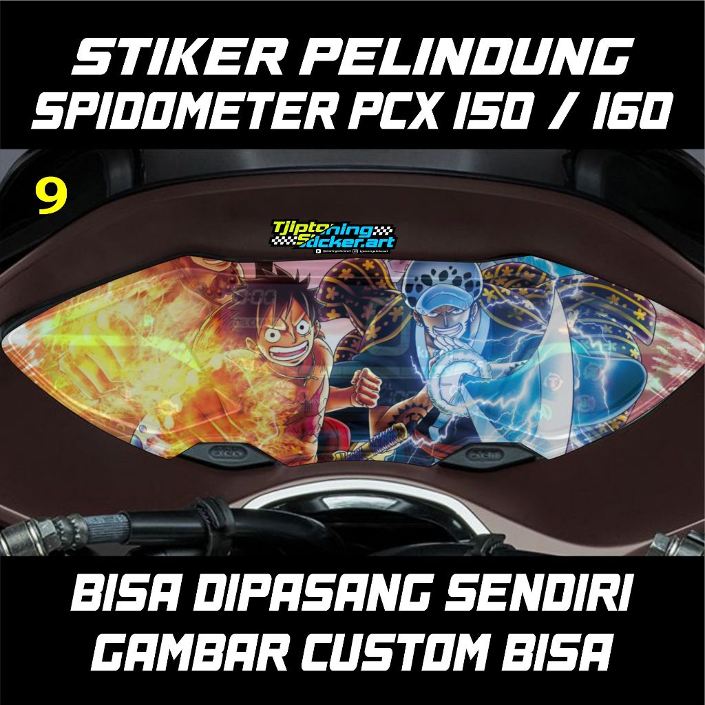 สติ๊กเกอร์ SPEEDO TRANSPARENTMETER ONE PIECE PCX 150 รุ่น - PCX 160 ...