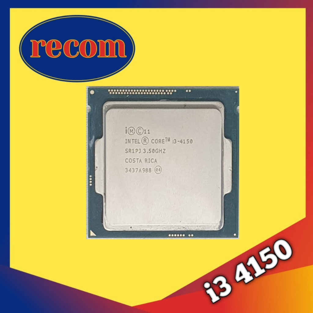 Intel CORE i3 4150 PROCESSOR รับประกัน 1 ปี/1 เดือน | Shopee Thailand