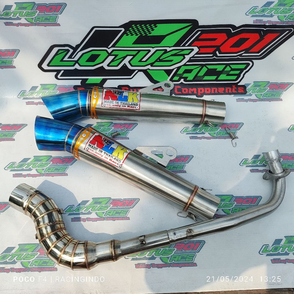 ท่อไอเสีย NLK BIG ELBOW 51 มม.INLET wave 100 wave 110 wave 125 dash ...