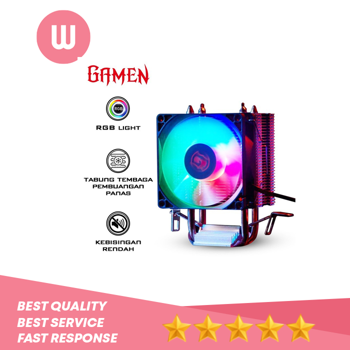 Gamen Gaming Game CPU Fan Cooler Cooling GCC200 ของแท้ | Shopee Thailand
