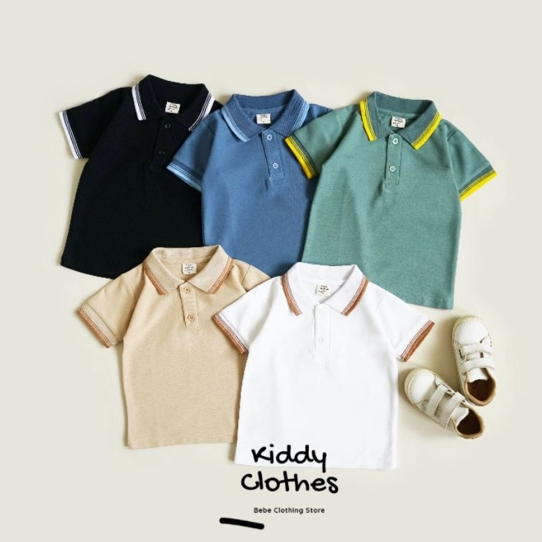 Wow ASKARA SHIRT เสื้อโปโลเด็ก 6 เดือน 5 ปี | Shopee Thailand